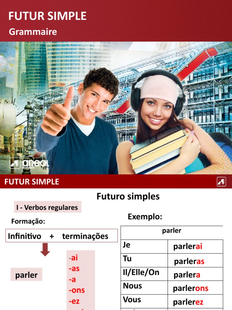 Futur simple : verbes réguliers et irréguliers | PDF | Médecine | Soins ...