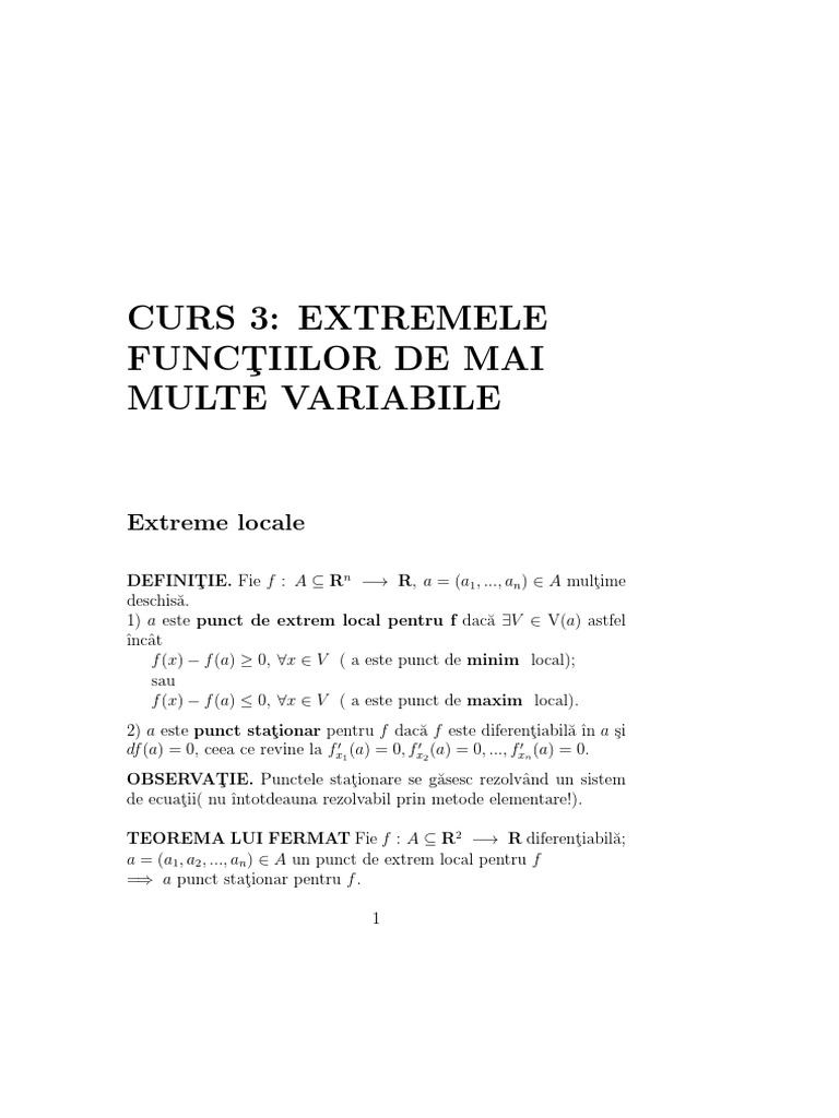 Curs 3 | PDF