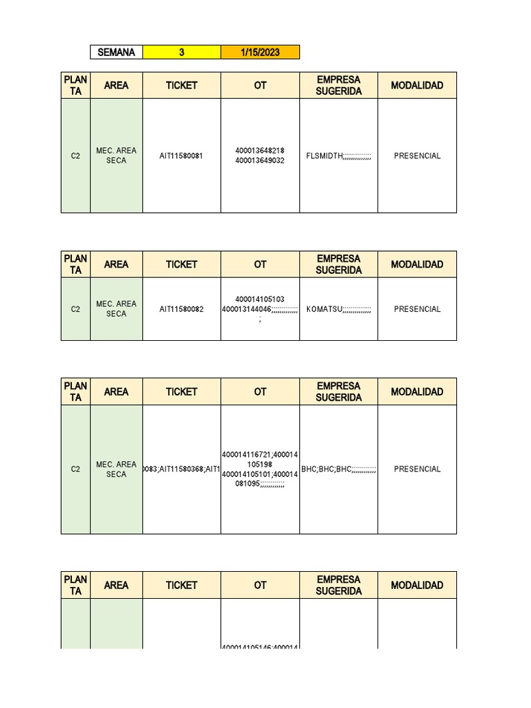 03 Programa Requerimiento de Contratistas C2 | PDF