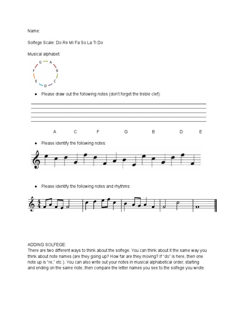 Moveable "Do" Worksheet | PDF