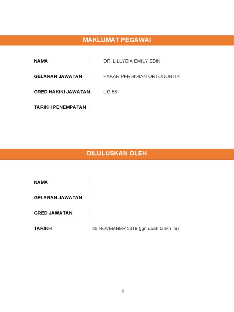 02 - Maklumat Pegawai - PPO | PDF