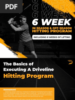 Driveline Pitching PDF Final | PDF | Strength Training | Pitcher