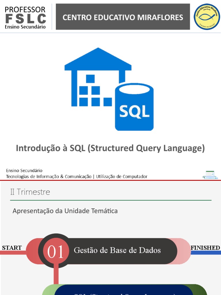 #SQL - Aula Nº17 - SQL - Comando Select | PDF | SQL | Bancos de dados