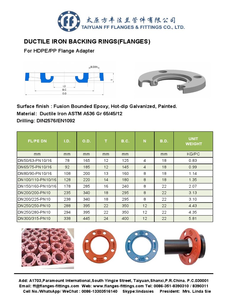 FF DIN Backing Ring | PDF