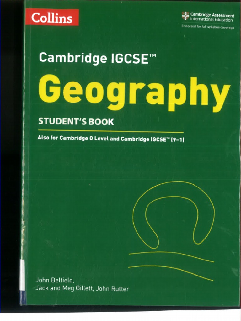 Cambridge IGCSE Geography. Student's Book | PDF