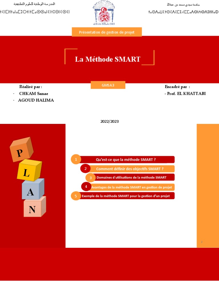 La Méthode SMART en Gestion de Projet | PDF | Gestion de projet | Business