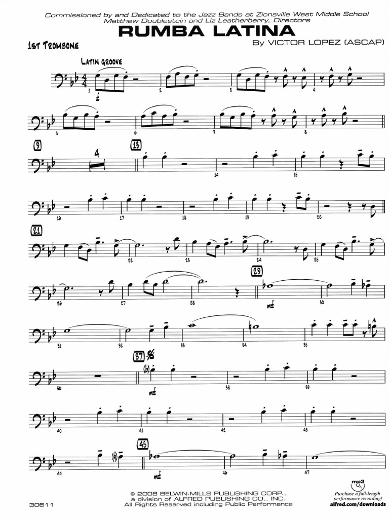 Rumba Latina - Trb 1 | PDF