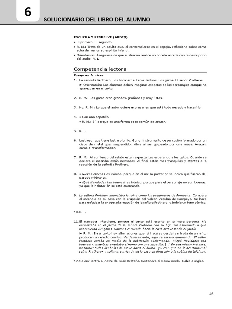 Tema 6 La Prescripcion. El Objeto Directo y El Complemento Circunstancial. | PDF | Rima | Sílaba