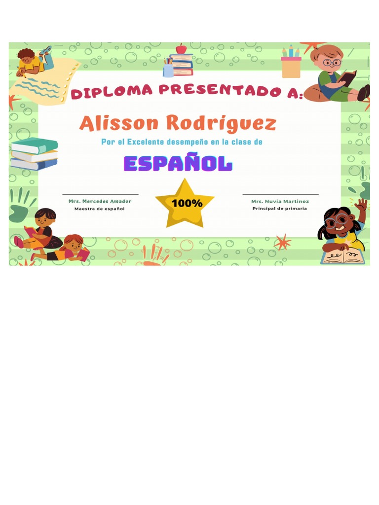 Diploma de Allison | PDF