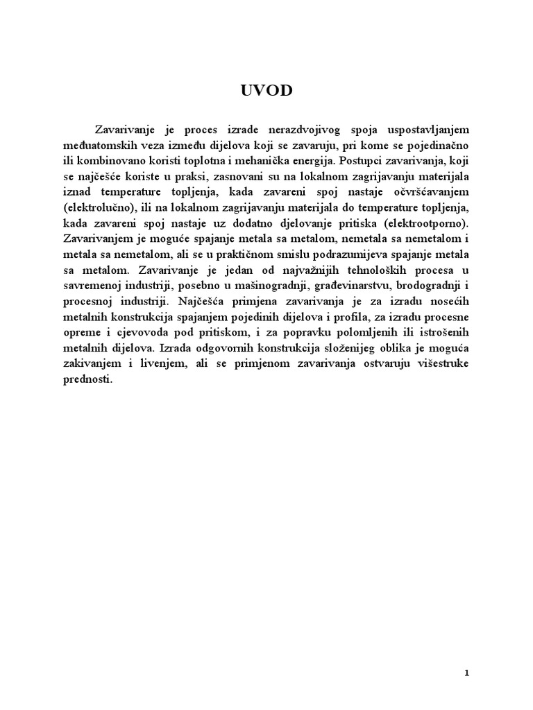 Gasno Zavarivanje | PDF