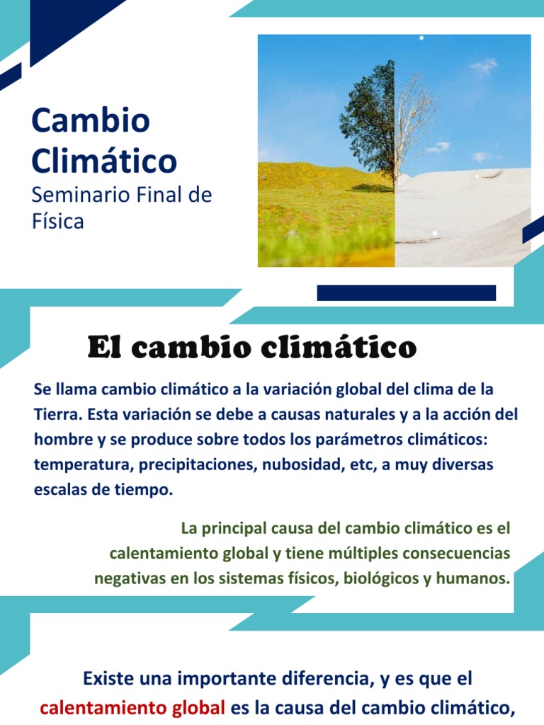 Cambio Climatico | PDF | Cambio climático | Clima