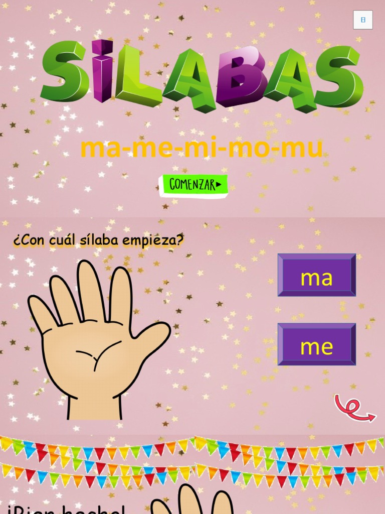 Actividades con sílabas ma, me, mi, mo, mu | PDF