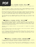 Cartas Abreme Cuando | PDF | Amor