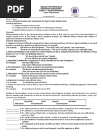 Grade 9 English Literature Overview | PDF | Reading Comprehension ...