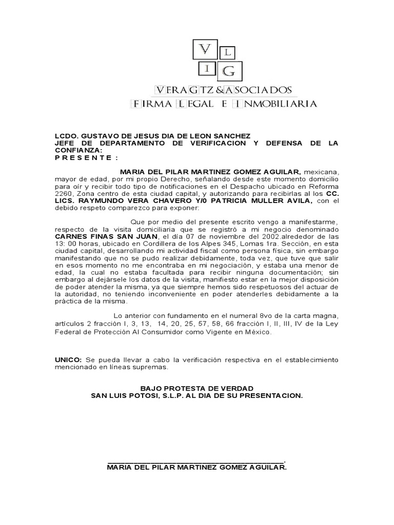 Contestacion Profeco | PDF