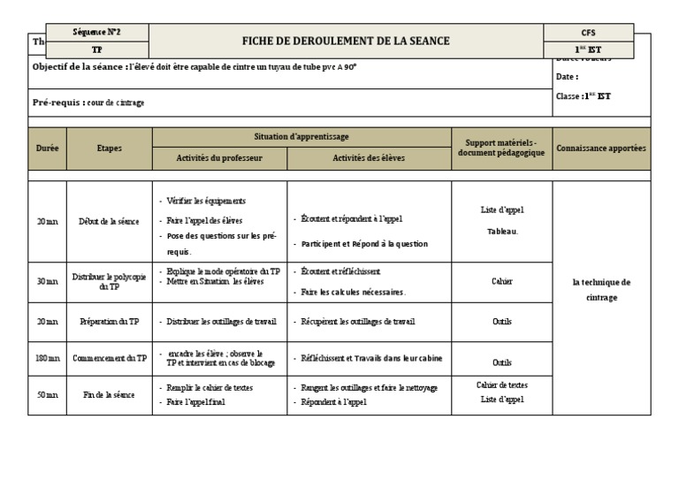 Fiche de Deroulement Du TP N°8 | PDF