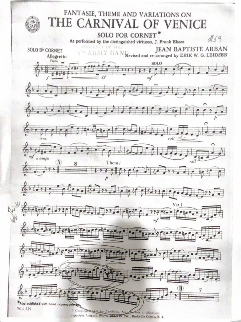 Carnival of Venice | PDF