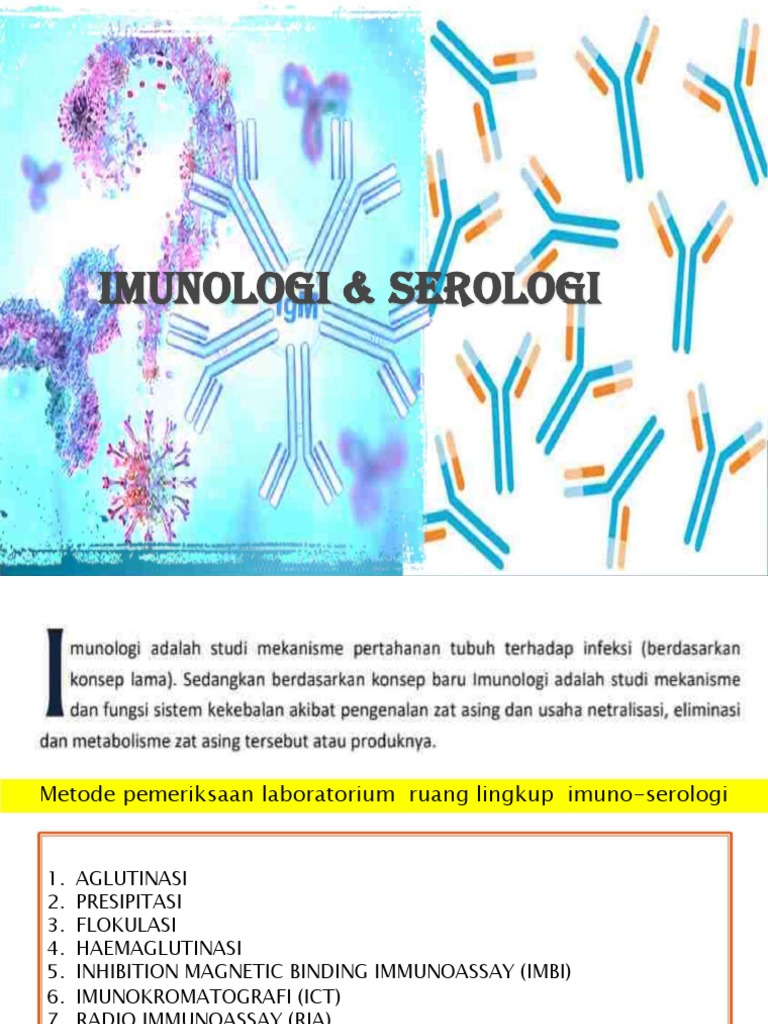 Metode Imuno-Serologi Laboratorium | PDF | Sains & Matematika