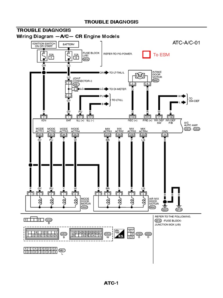 ATC-001 Nissan Micra | PDF | Power Supply | Electrical Connector