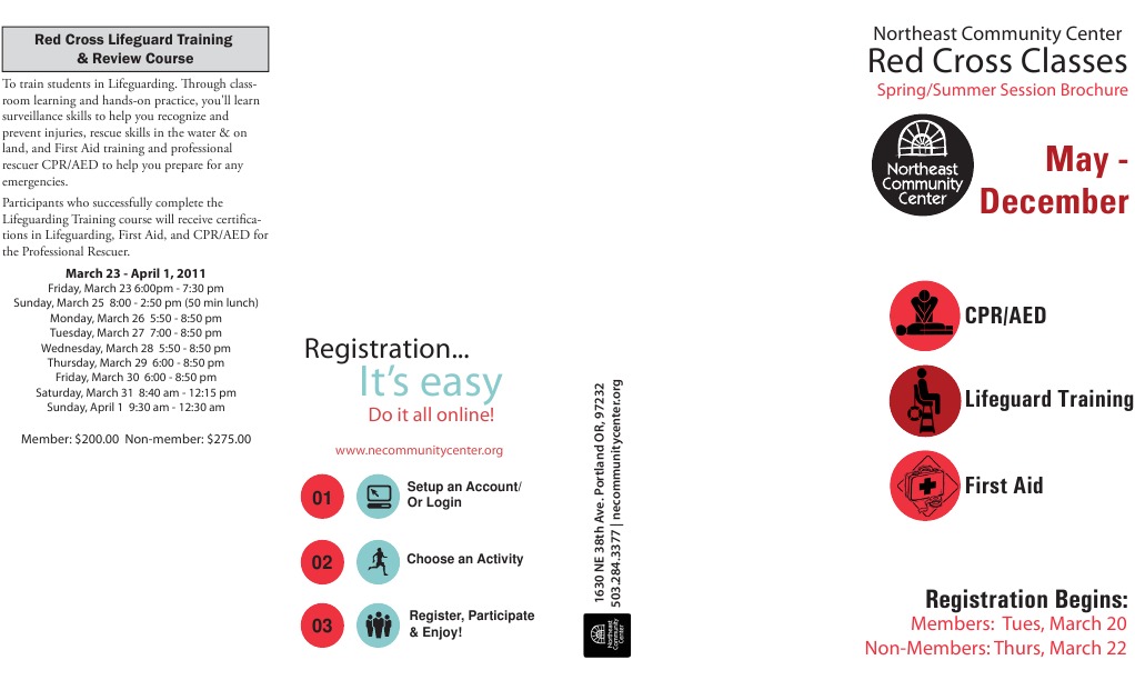 Red Cross Brochure-Web | First Aid | Cardiopulmonary Resuscitation ...