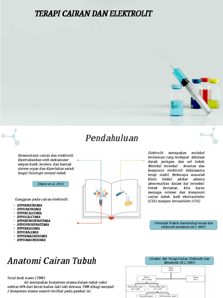 Panduan Terapi Cairan dan Elektrolit | PDF