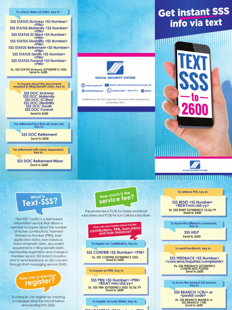 Text SSS Brochure Nov142019 | PDF