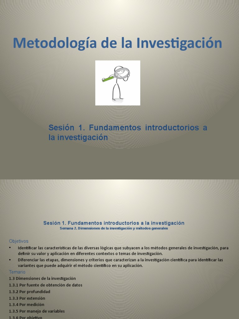 U2 Dimensiones de La Investigación | PDF | Razonamiento inductivo ...