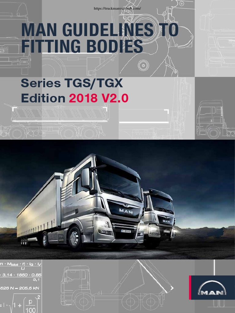 Man TGS - TGX Guidelines To Fitting Body | PDF | Trailer (Vehicle ...