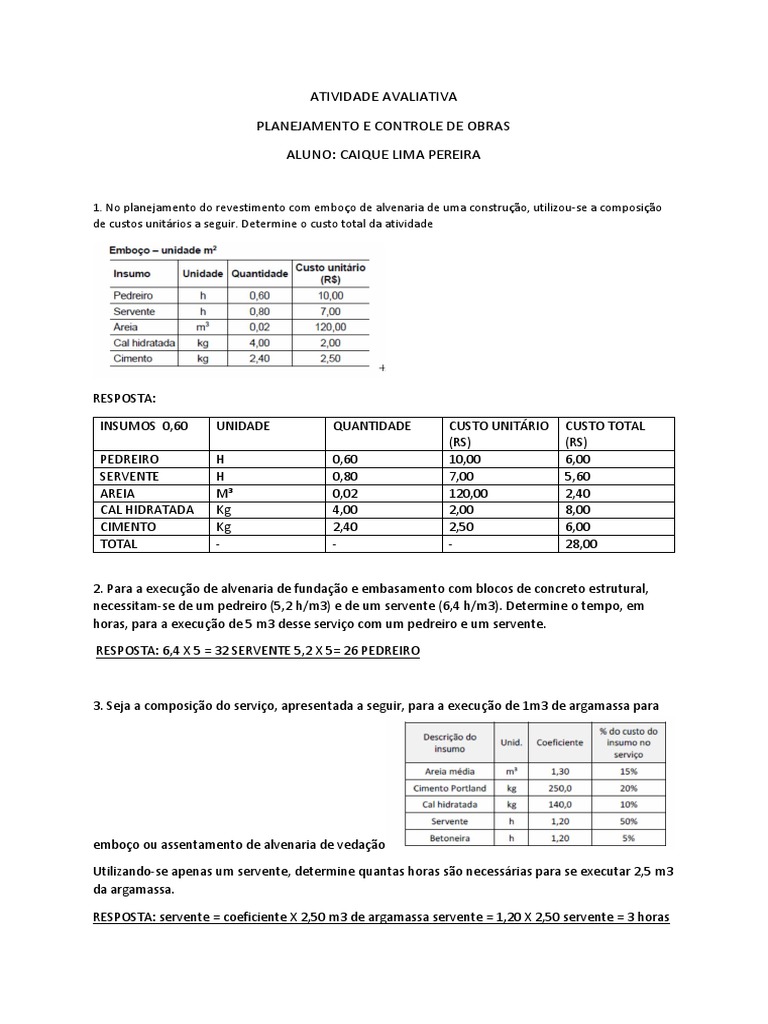 ATIVIDADE | PDF | Tecnologia e Engenharia