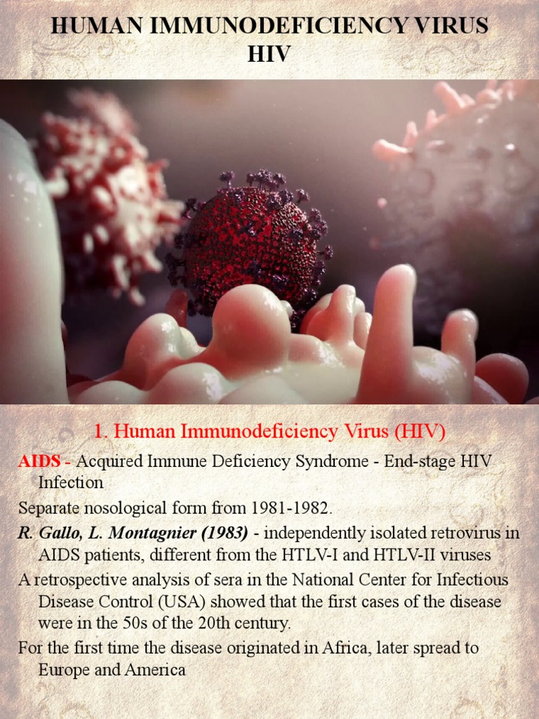 Human Immunodeficiency Virus (HIV) | PDF | Hiv | Virus