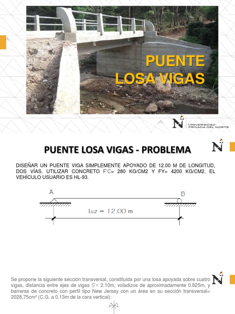Cap - 04 - Diseño de Un Puente Vigas Losa | PDF