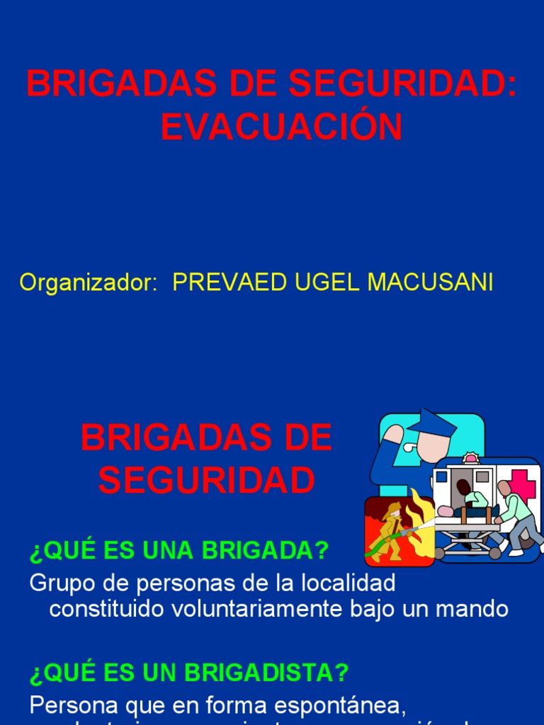 Guía de Brigadas de Evacuación | PDF | Simulación