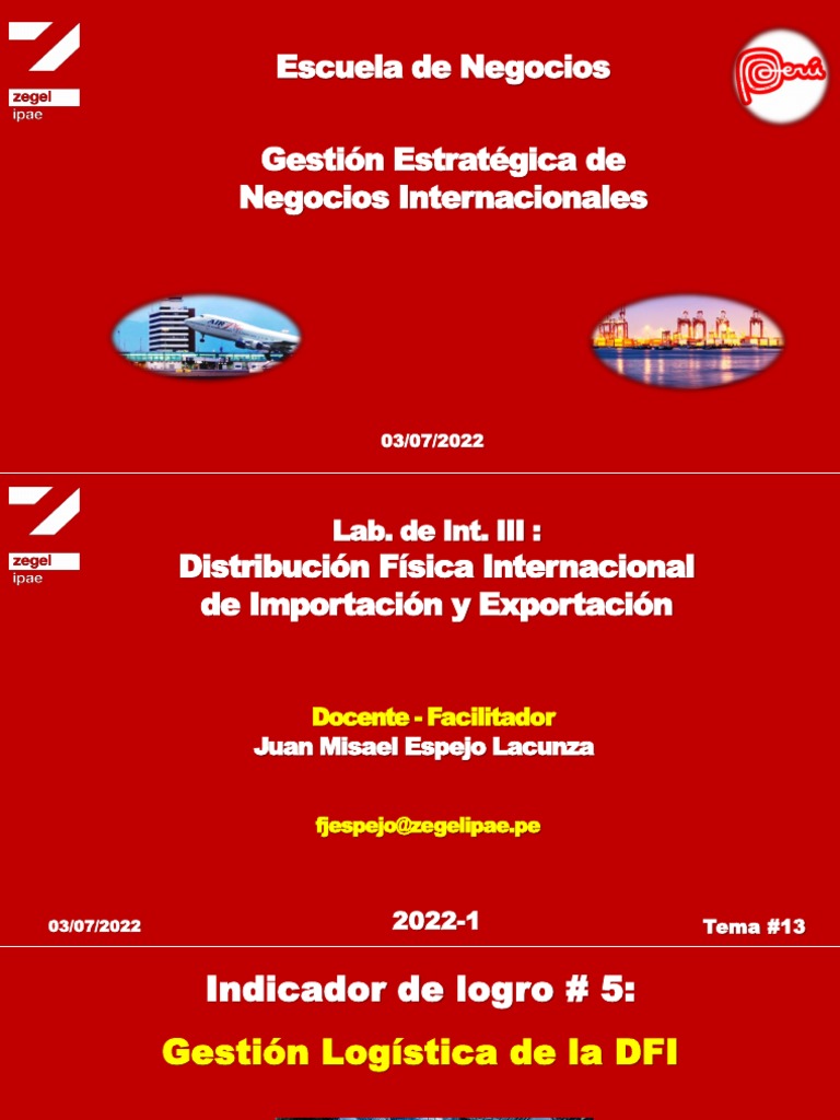Lab. Int. III - DFI - Incoterms 2020 | PDF | Comercio | Gestión de la ...