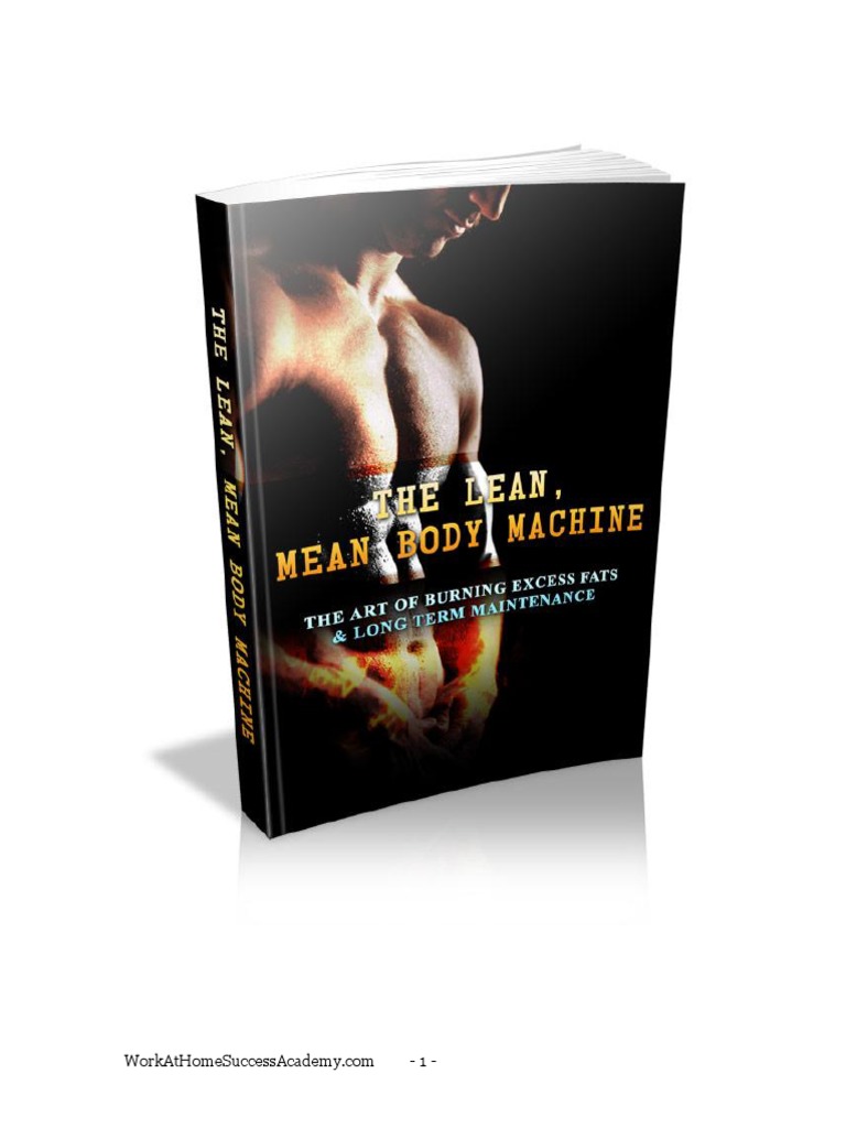 The Lean, Mean Body Machine | PDF | Obesity | Aerobic Exercise