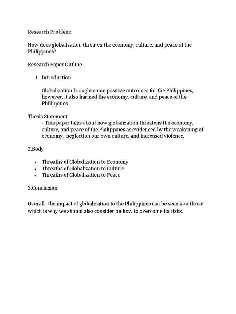 Research-Problem Dianne | PDF