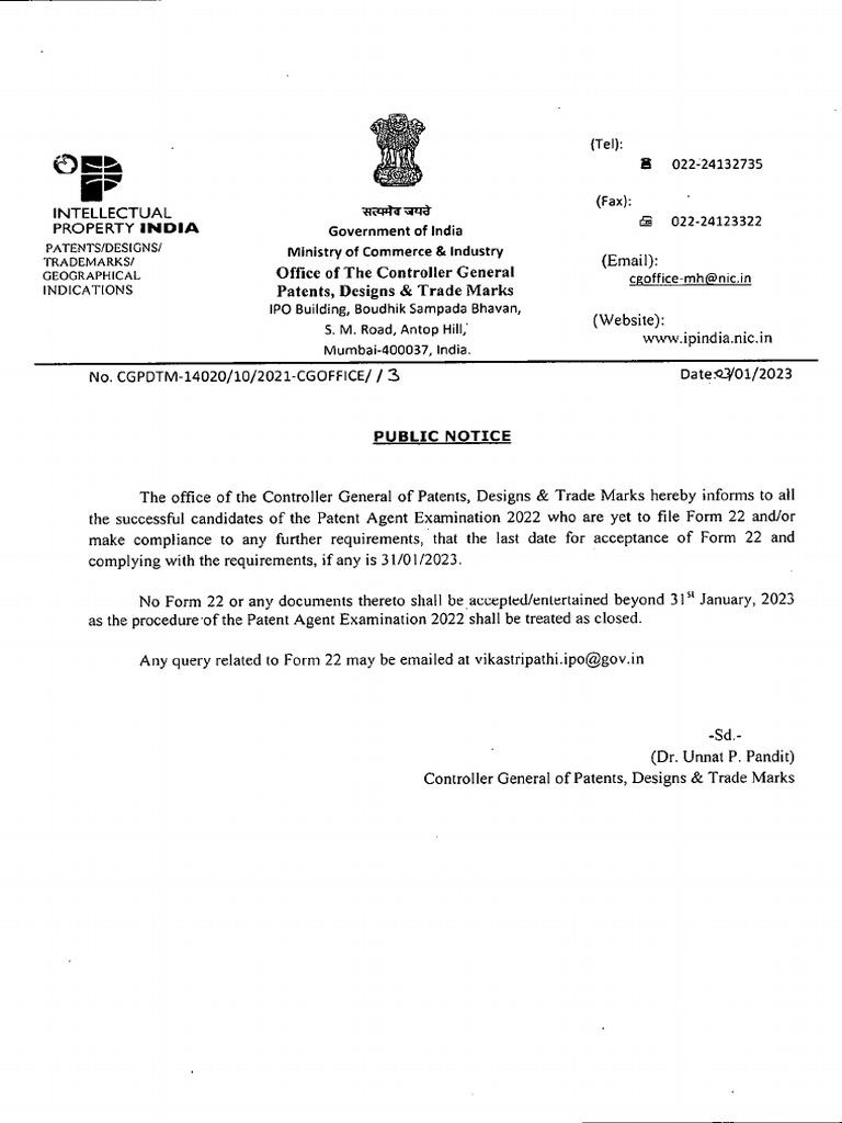 Intellectual Property India: WWW - Ipindia.nic - in | PDF | Trademark ...