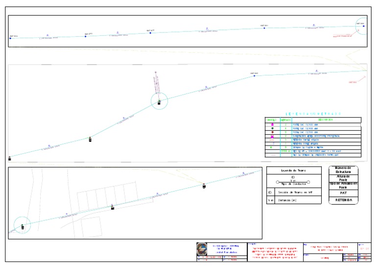Número de Estructura Altura de Poste Tipo de Armado en Poste PAT ...