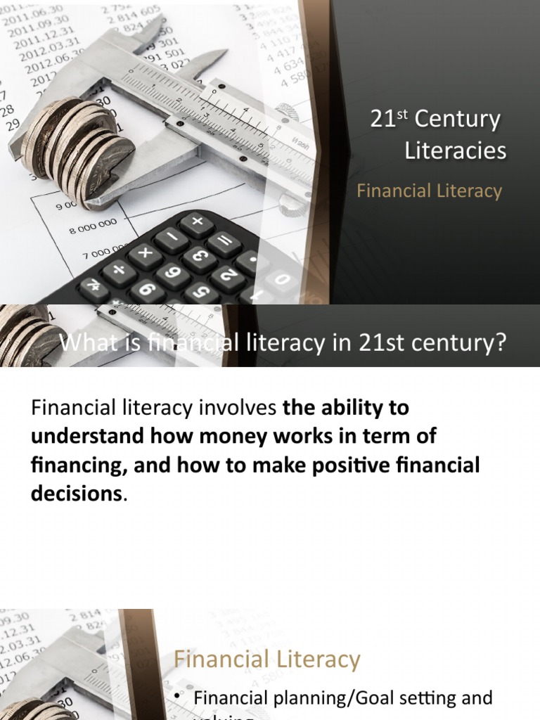 Financial Literacy | PDF | Saving | Taxes