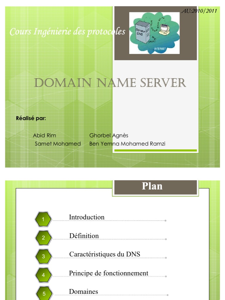 DNS v2.0 | PDF | Système de noms de domaines | Serveur (Informatique)