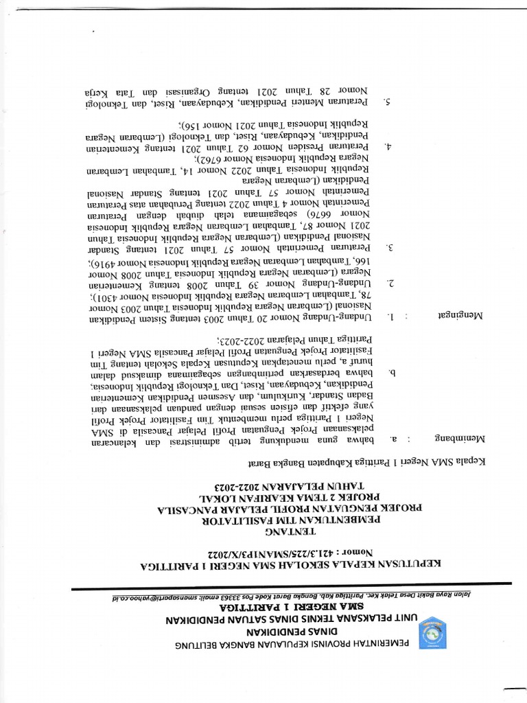 SK TIM Fasilitator P5 - 20230116 - 0001 | PDF