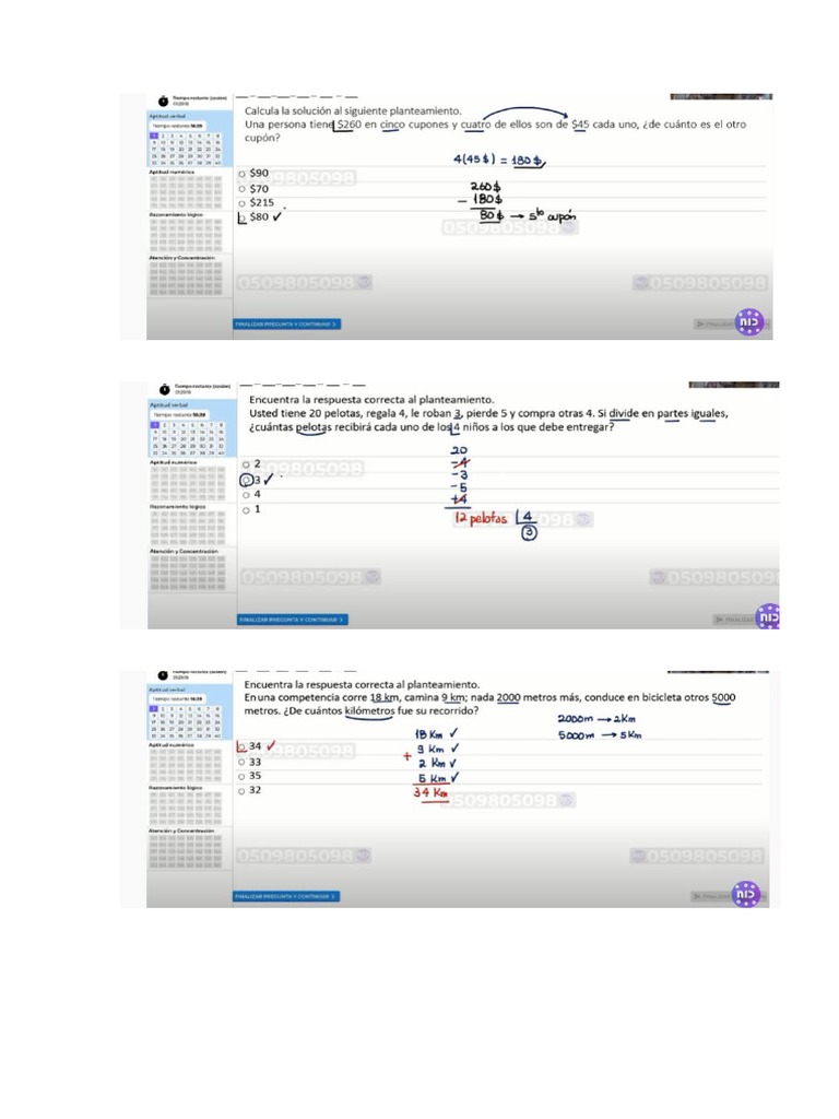 Pruebas Filtradas Transformar | PDF