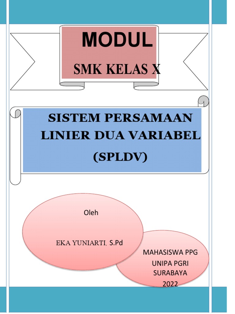 Modul SPLDV | PDF