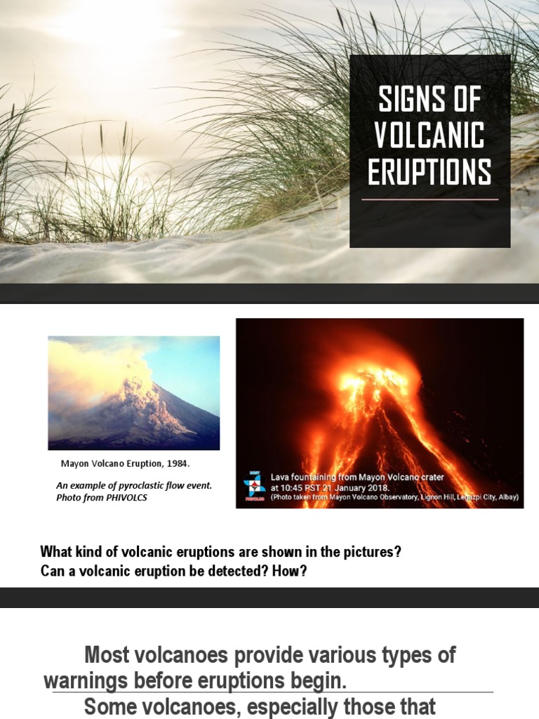 (2nd Quarter) (D.R.R.R) 7.1. Signs of Volcanic Hazards | Download Free ...