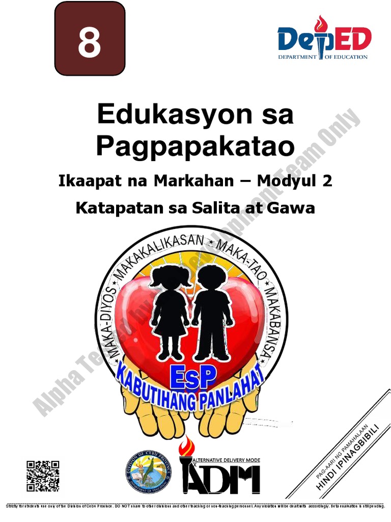 EsP8 Q4 Module2 QA-Edited FINAL | PDF