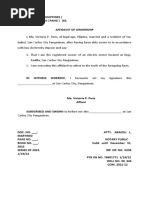 Nawasa Application Form | PDF | Affidavit | Tap (Valve)