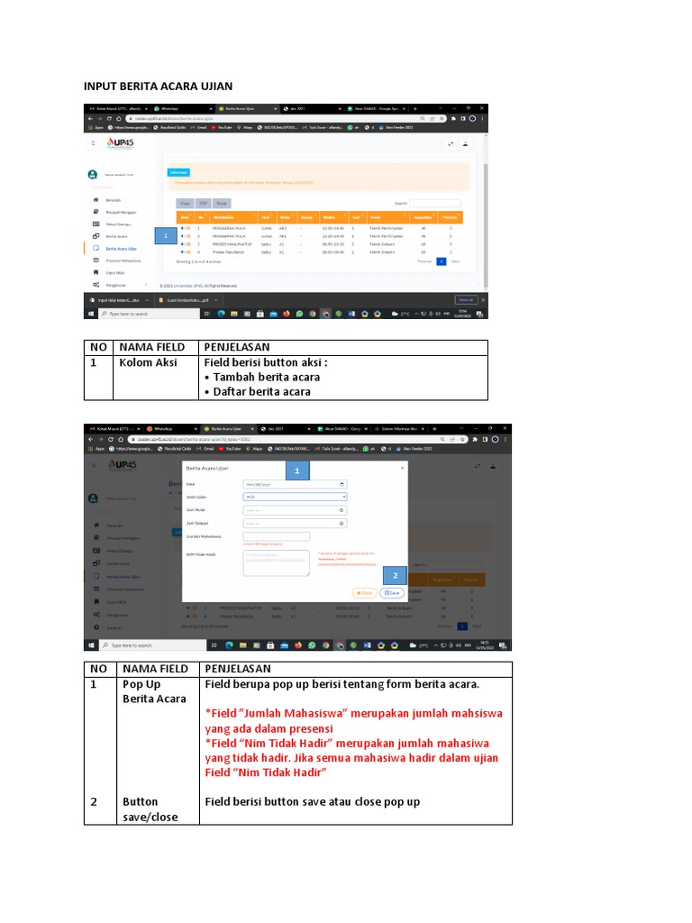 Cara Input Nilai | PDF