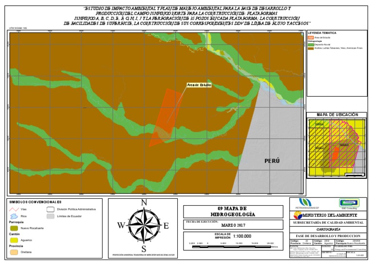 09 Mapa de Hidrogeología | PDF | Ciencias fisicas | Geodesia
