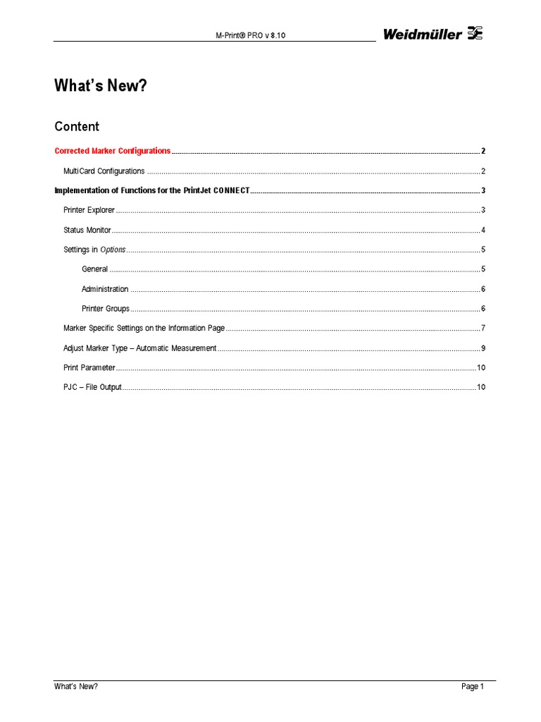 whatsnew_ES | PDF | Printer (Computing) | System Software