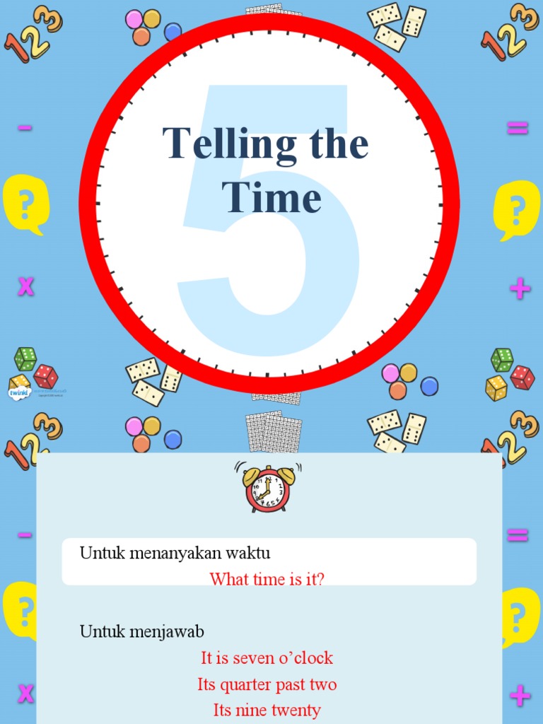 Teaching Time Concepts in English | PDF