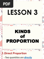 3 Types of Proportion | PDF